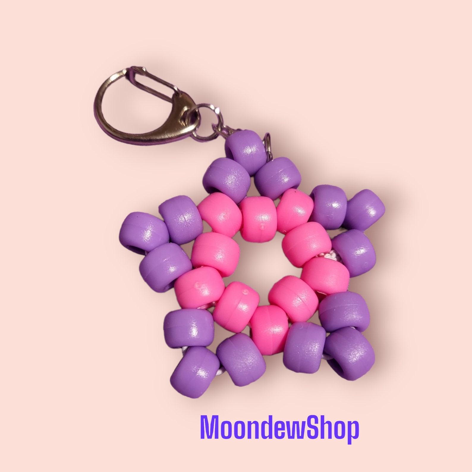 Beaded Star Keychain wave 2 - Etsy