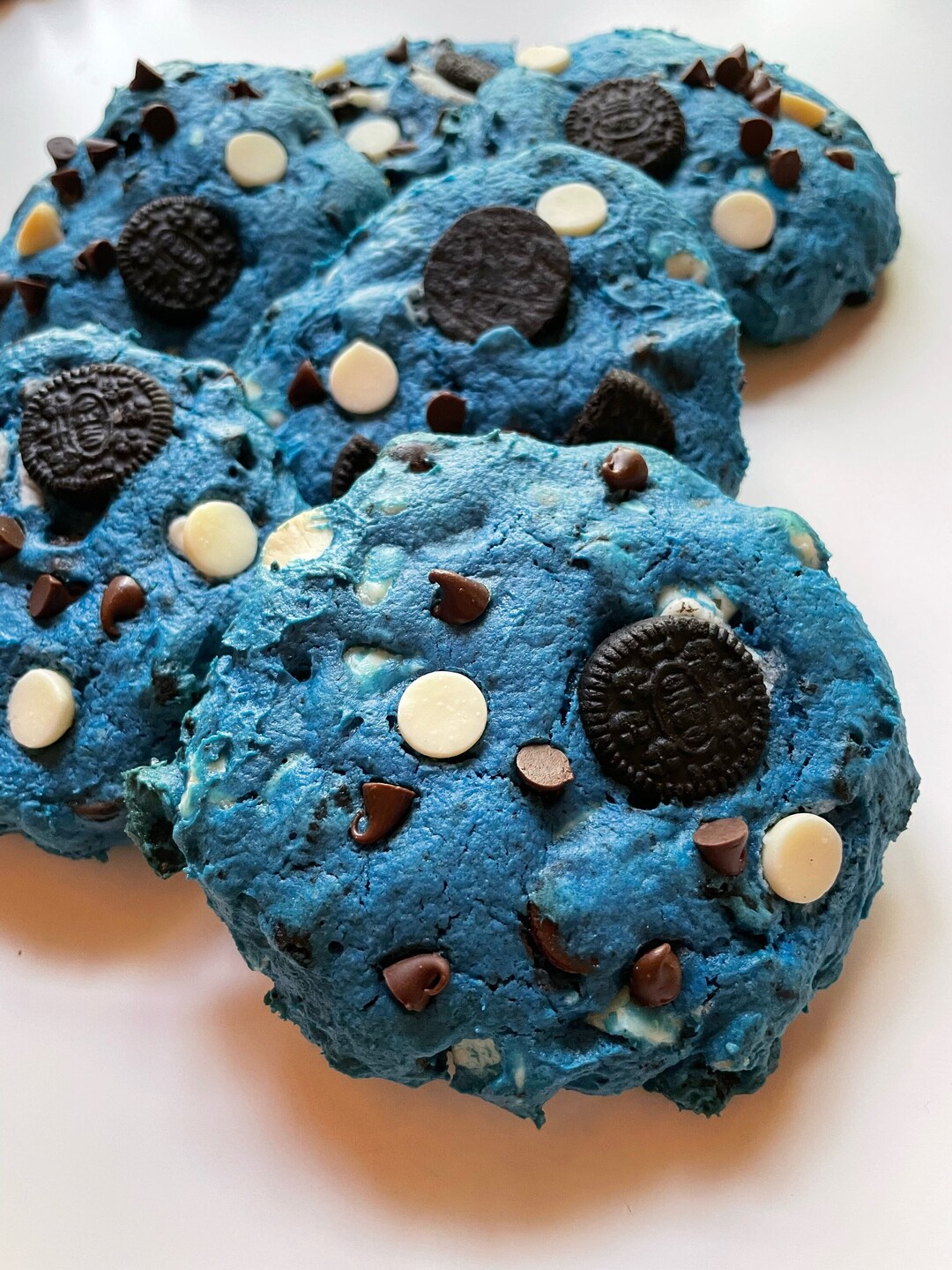 Cookie Monster Cookie Box, Homemade Cookies, Comfort Cookies, Oreo ...