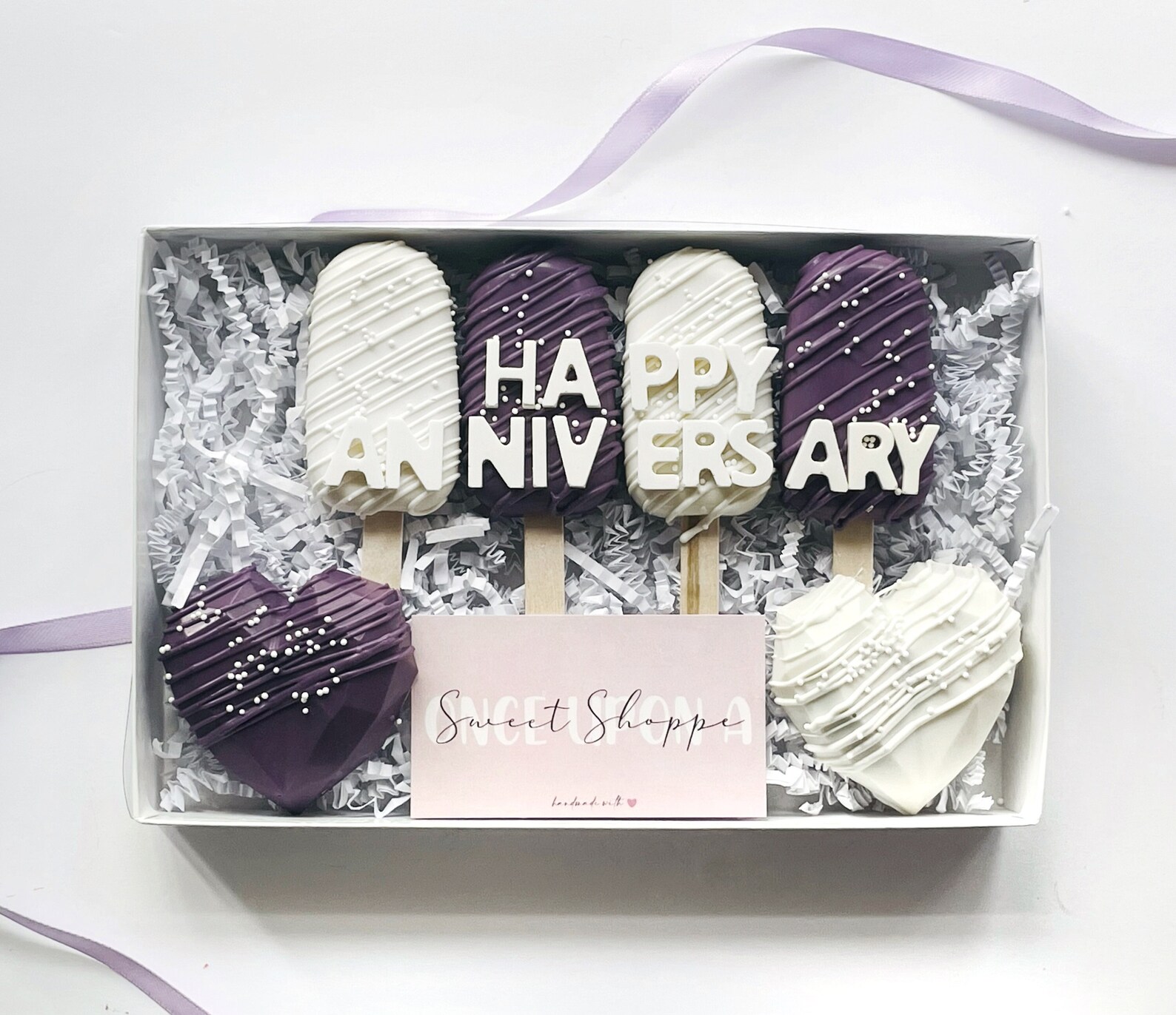 Customizable Cakesicle Gift Set. 4 Cakesicles and 2 Edible - Etsy