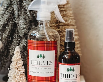 Thieves Cleaner Label - Etsy