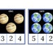 Planets Count and Clip Cards, Solar System Counting Clip Cards ...