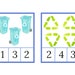 Earth Day Count and Clip Cards, Montesorri Counting 1-10, Homeschool ...