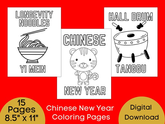Chinese New Year 2022 Printables