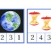 Earth Day Count and Clip Cards, Montesorri Counting 1-10, Homeschool ...