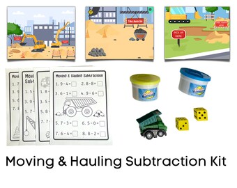 Subtraction Problem Cards Montessori 72 Problems - Etsy