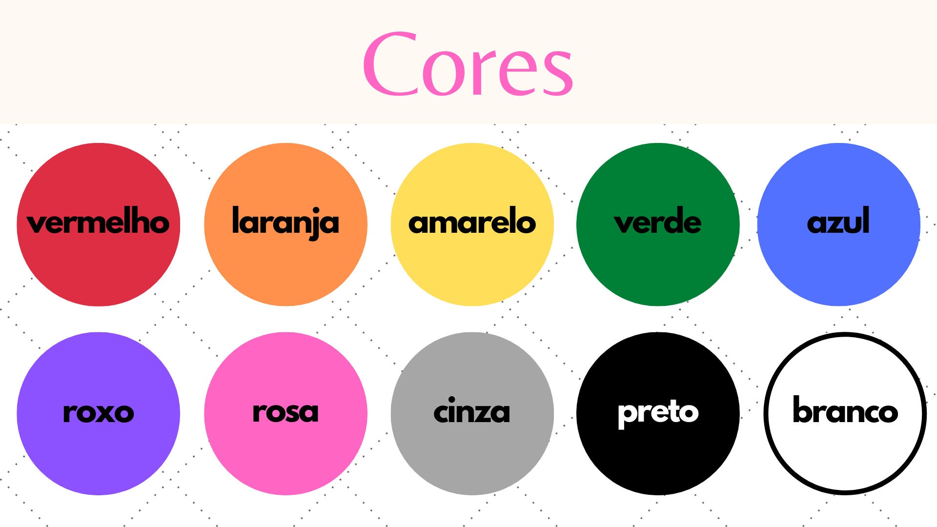 Complete Portuguese Lesson Plan Colors | Etsy