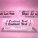 Custom Text Here on Acrylic Glass Block, Sign Board, Gift for Her ...