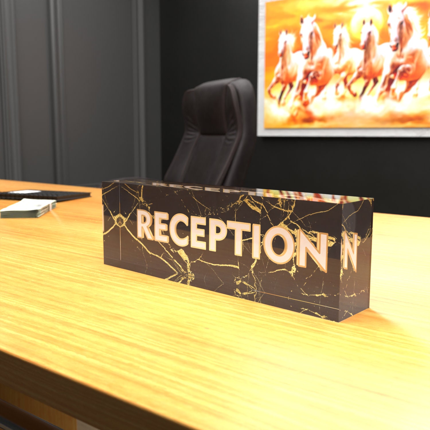 Desk Name Plates, Reception Desk Name Plates, Custom Desk Nameplates ...