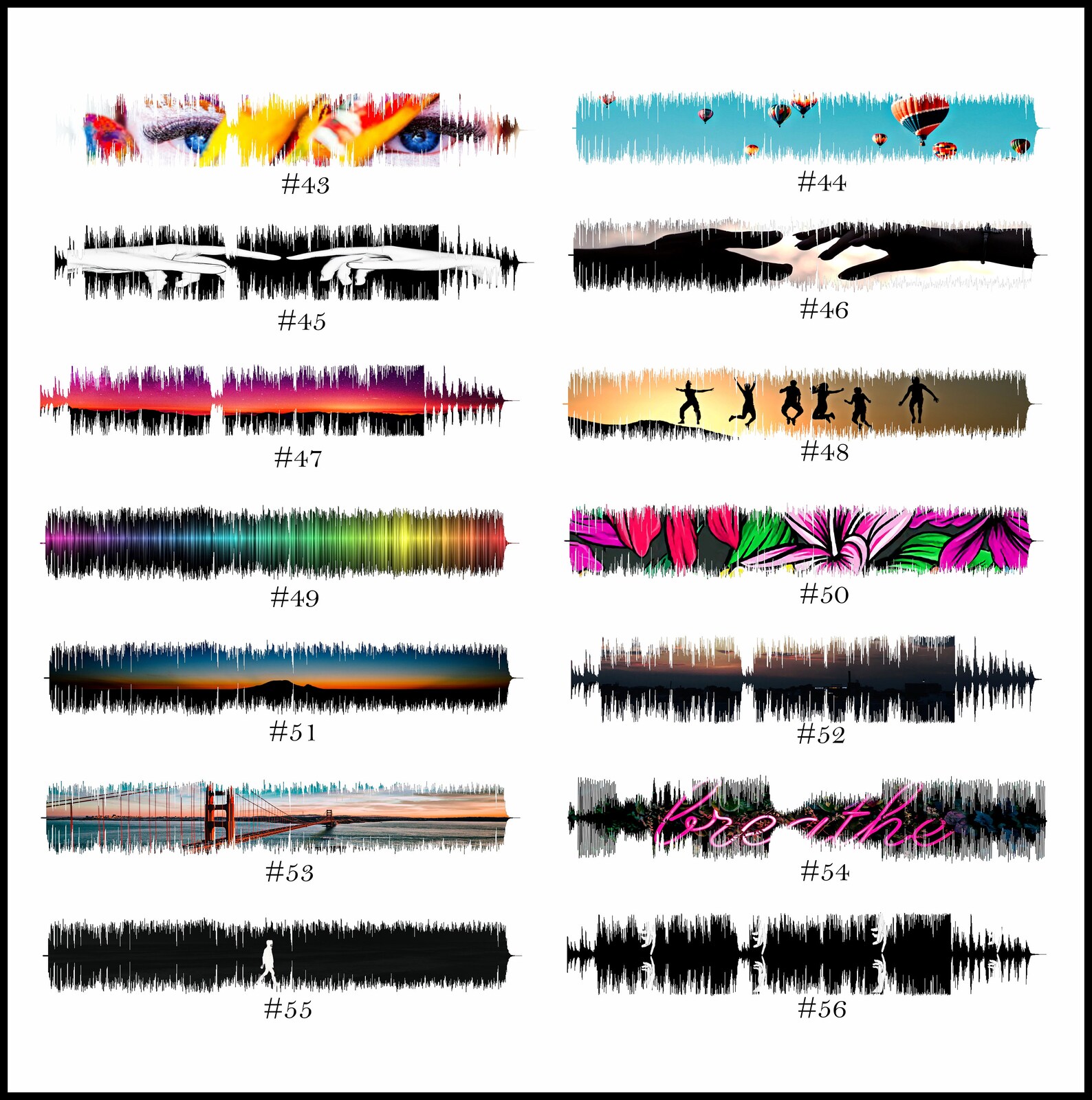 Custom Sound Wave Print Personalised Soundwave Gift Custom - Etsy
