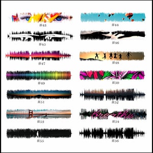 Acrylic Glass Block Soundwave, Sound Wave Gift, Custom Song Soundwave ...