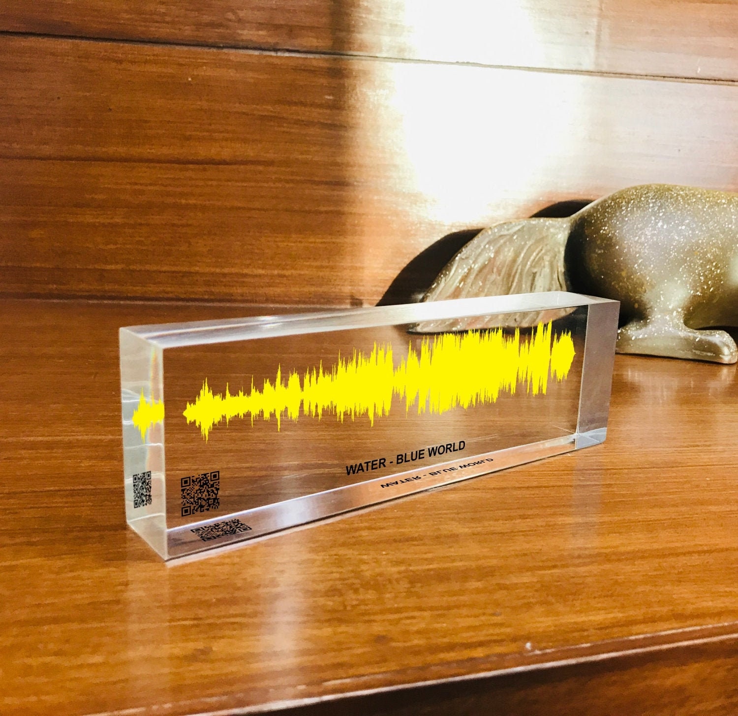 Custom Sound Wave Print, Colorful 3D Look Soundwave, Personalized ...