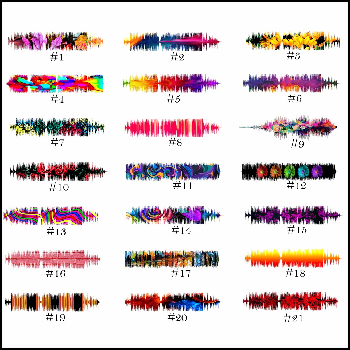 Custom Sound Wave Print Personalised Soundwave Gift Custom - Etsy