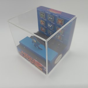 Megaman 2 Boss Select Screen Castle Wily Shadow Box Diorama Cube - Etsy