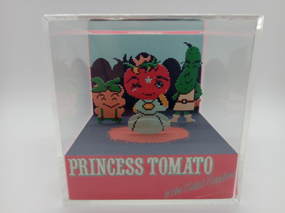 Princess Tomato in the Salad Kingdom Happy Ending Shadow Box Diorama ...