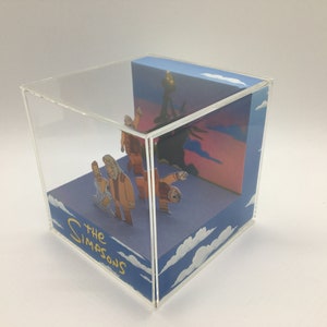 The Simpsons Dr. Zaius the Musical! Shadow Box Diorama Cube Planet of ...