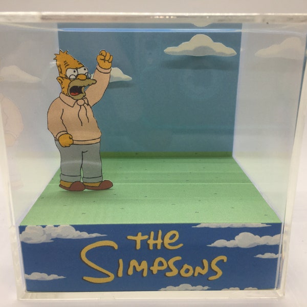 The Simpsons Dioramas Cube - Etsy