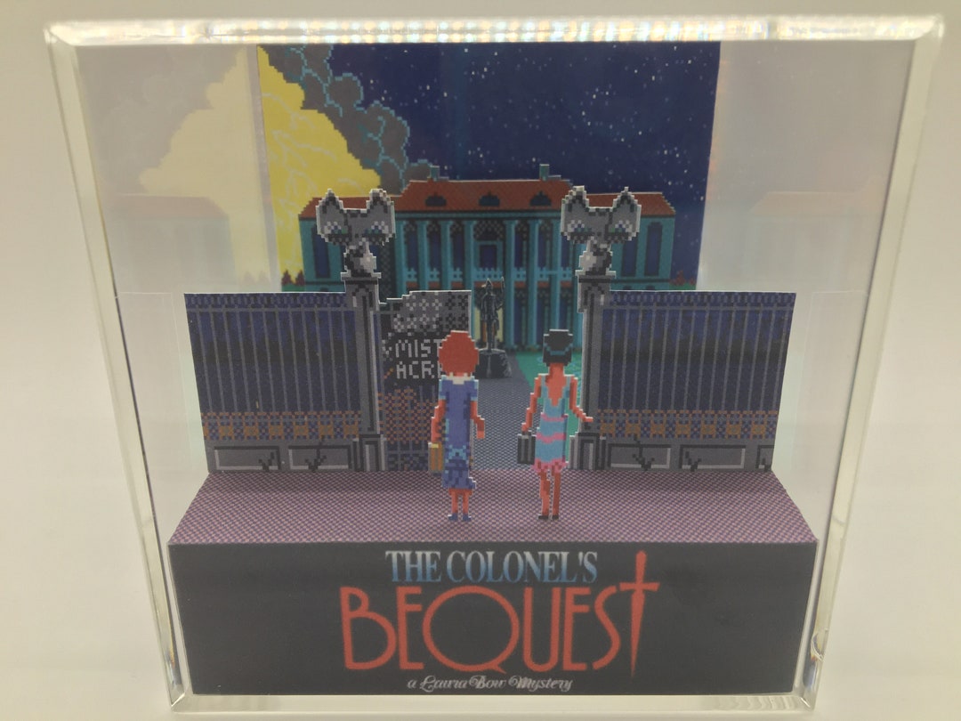 The Colonel's Bequest A Laura Bow Mystery Roberta Williams Shadow Box ...