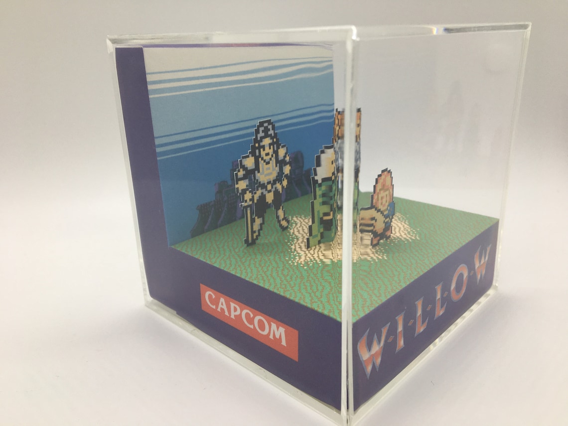 Willow for the Nintendo NES Shadow Box Diorama Cube - Etsy