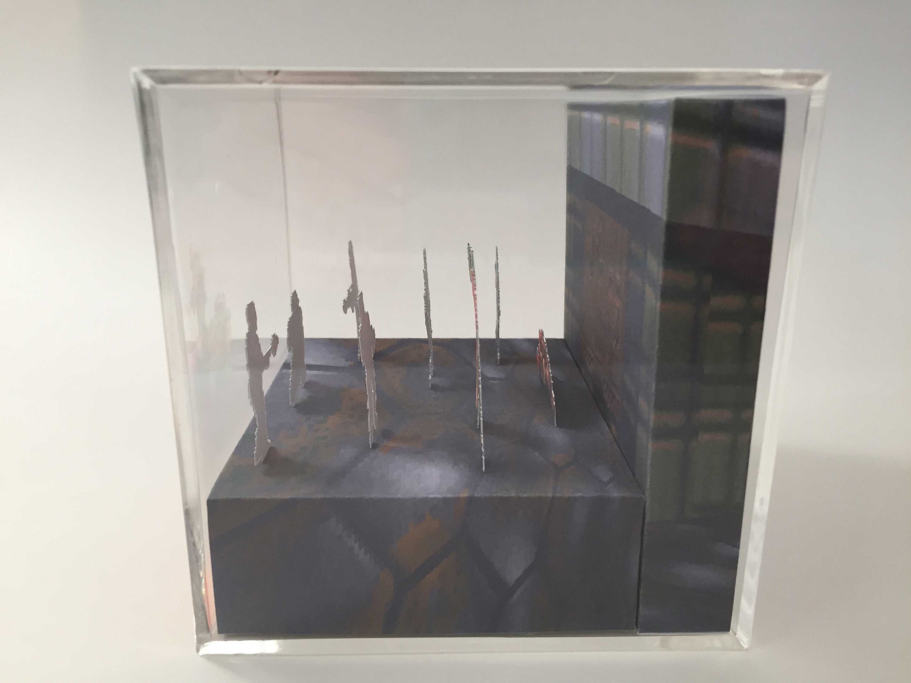 Doom Multiplayer Space Marine Battle Shadow Box Art Diorama | Etsy