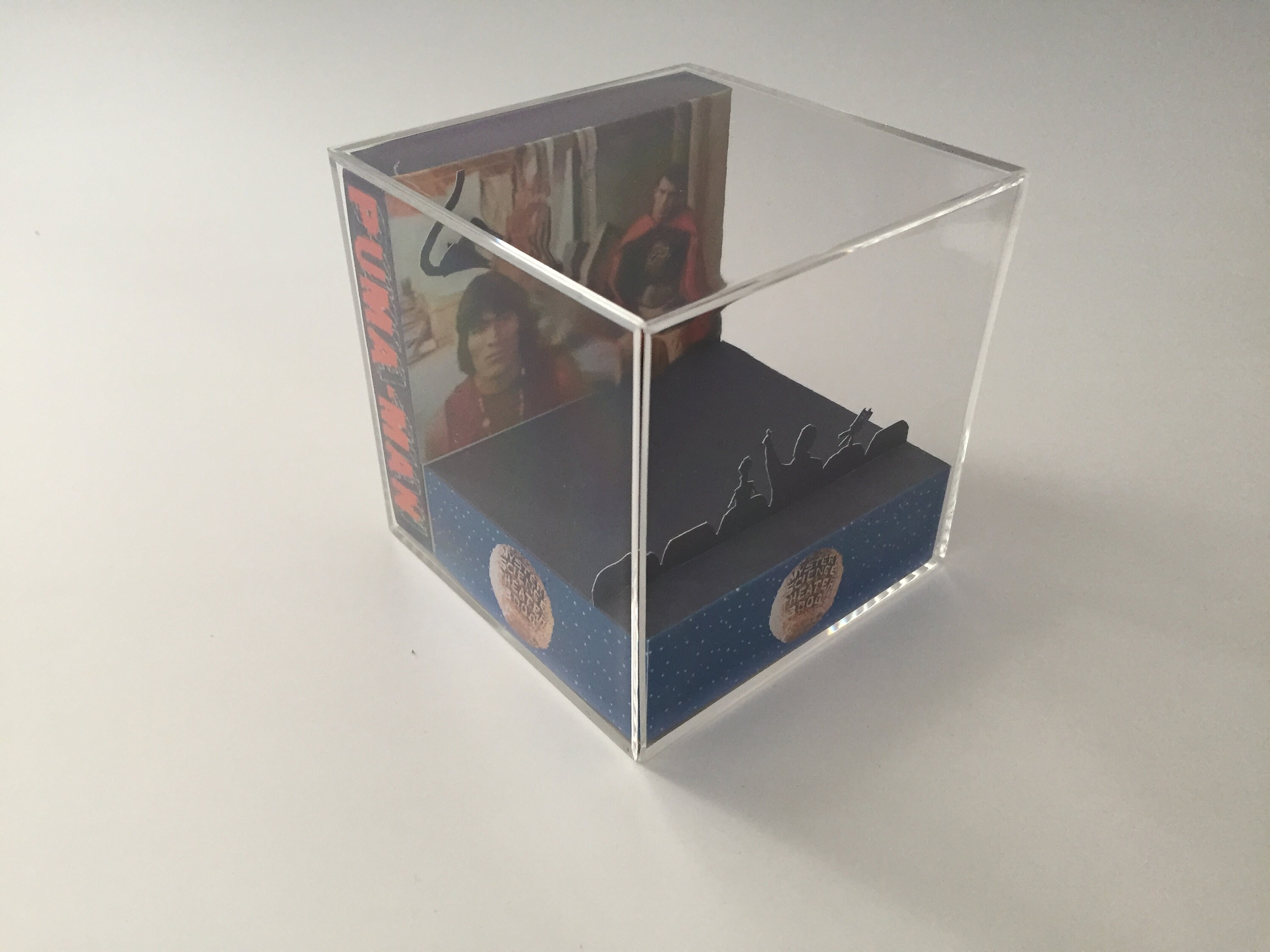 MST3K Mystery Science Theater 3000 Puma Man Shadow Box Art | Etsy