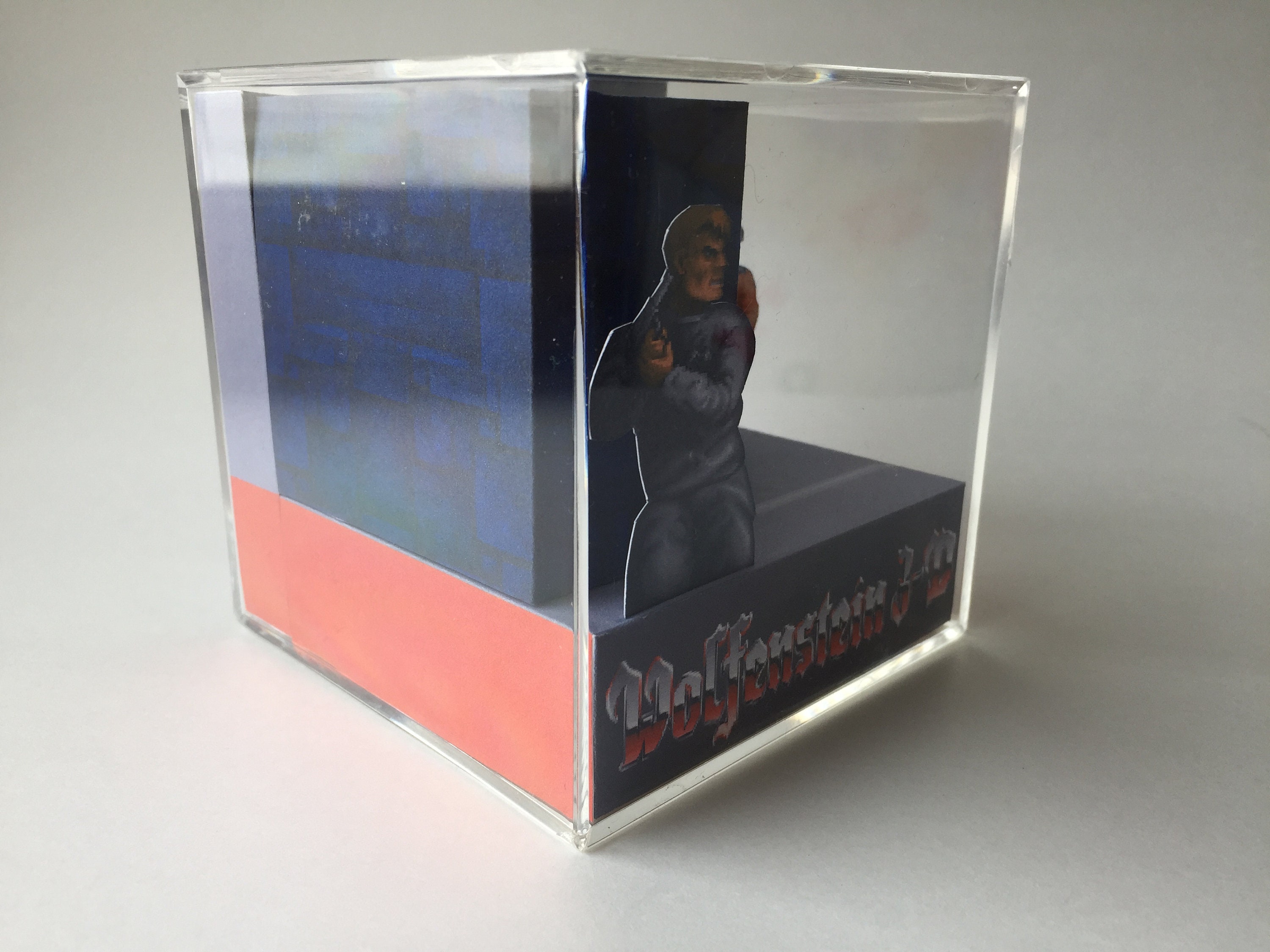Wolfenstein 3D Title Screen for PC Shadow Box Diorama Art - Etsy