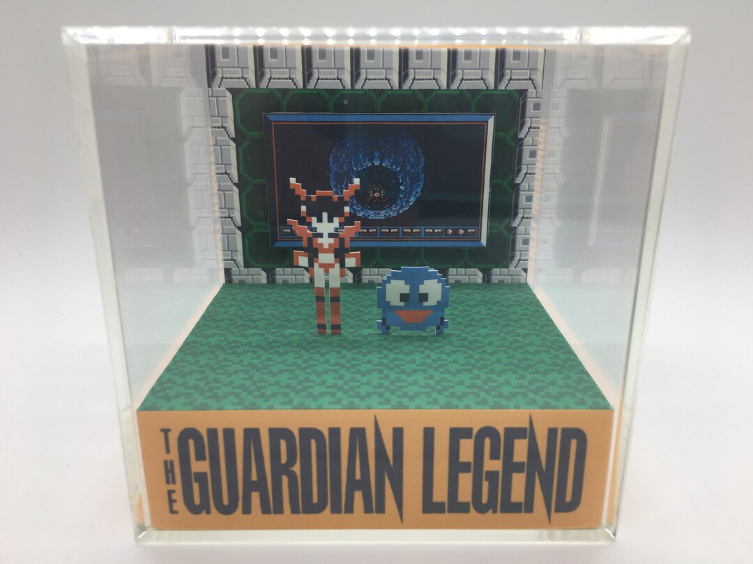 The Guardian Legend Incoming Planet Shadow Box Diorama Cube - Etsy