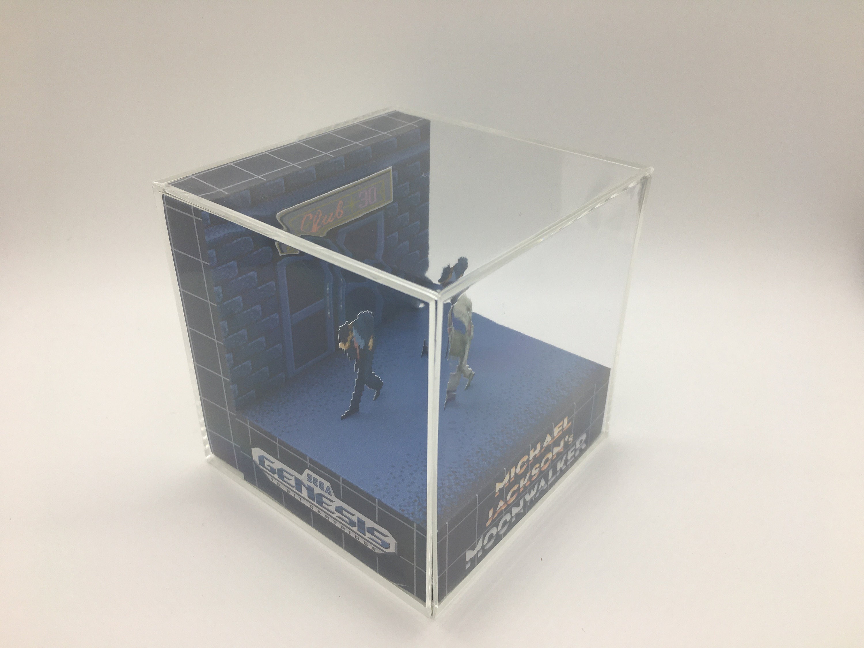 Michael Jackson's Moonwalker at Club 30 Shadow Box Diorama Cube - Etsy