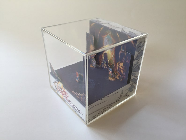 Chrono Trigger the Trial Shadow Box Diorama Art - Etsy