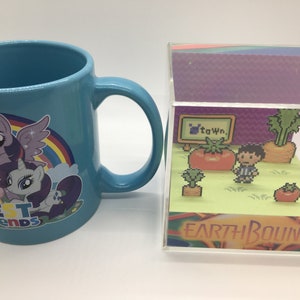 Earthbound Ness in Magicant With Some Big Produce Shadow Box Diorama ...