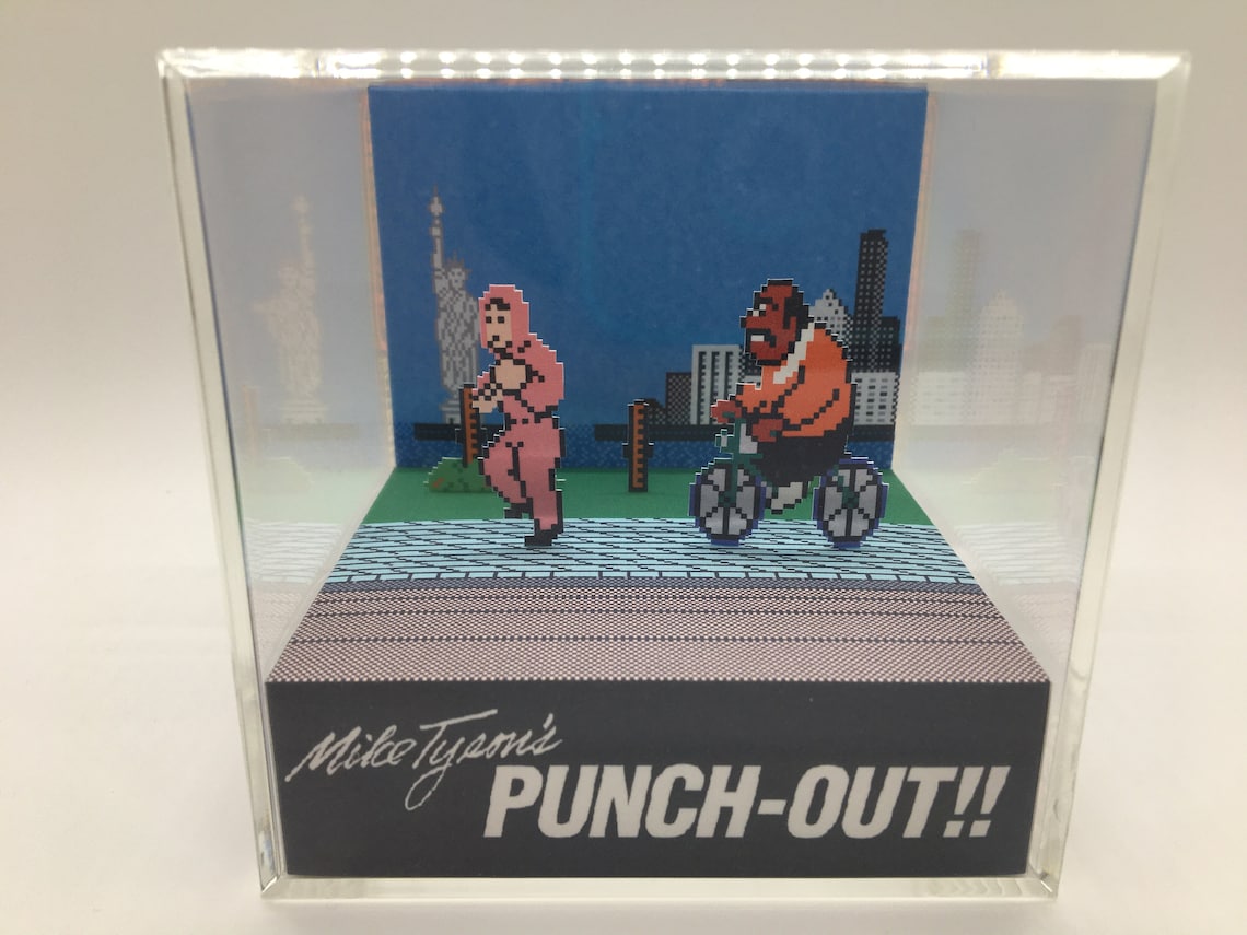 Mike Tyson's Punch Out Little Mac and Doc Louis Training | Etsy