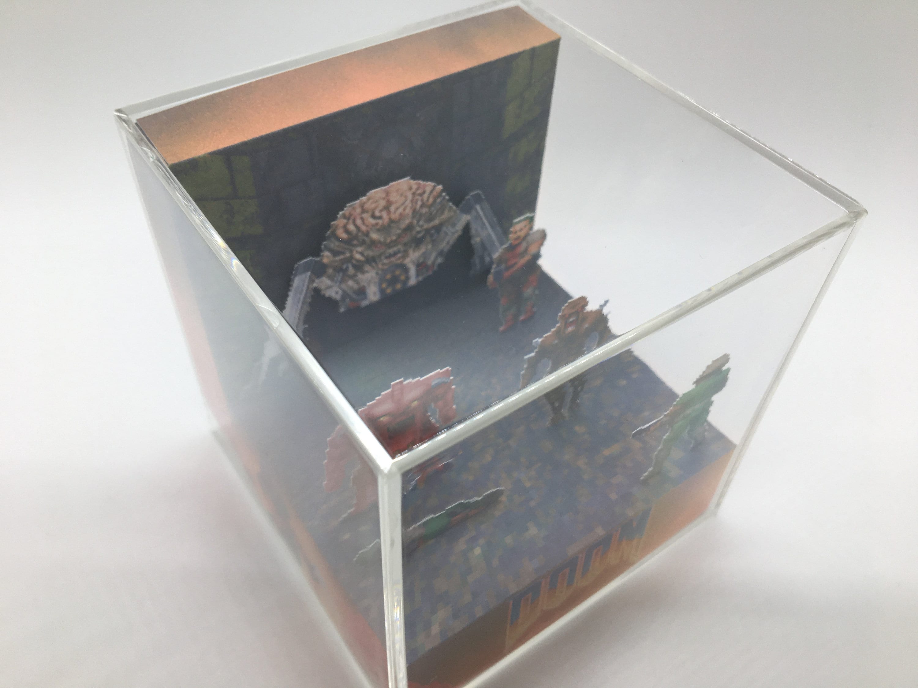 Doom Spider Mastermind Boss Fight Battle Shadow Box Diorama Decor - Etsy
