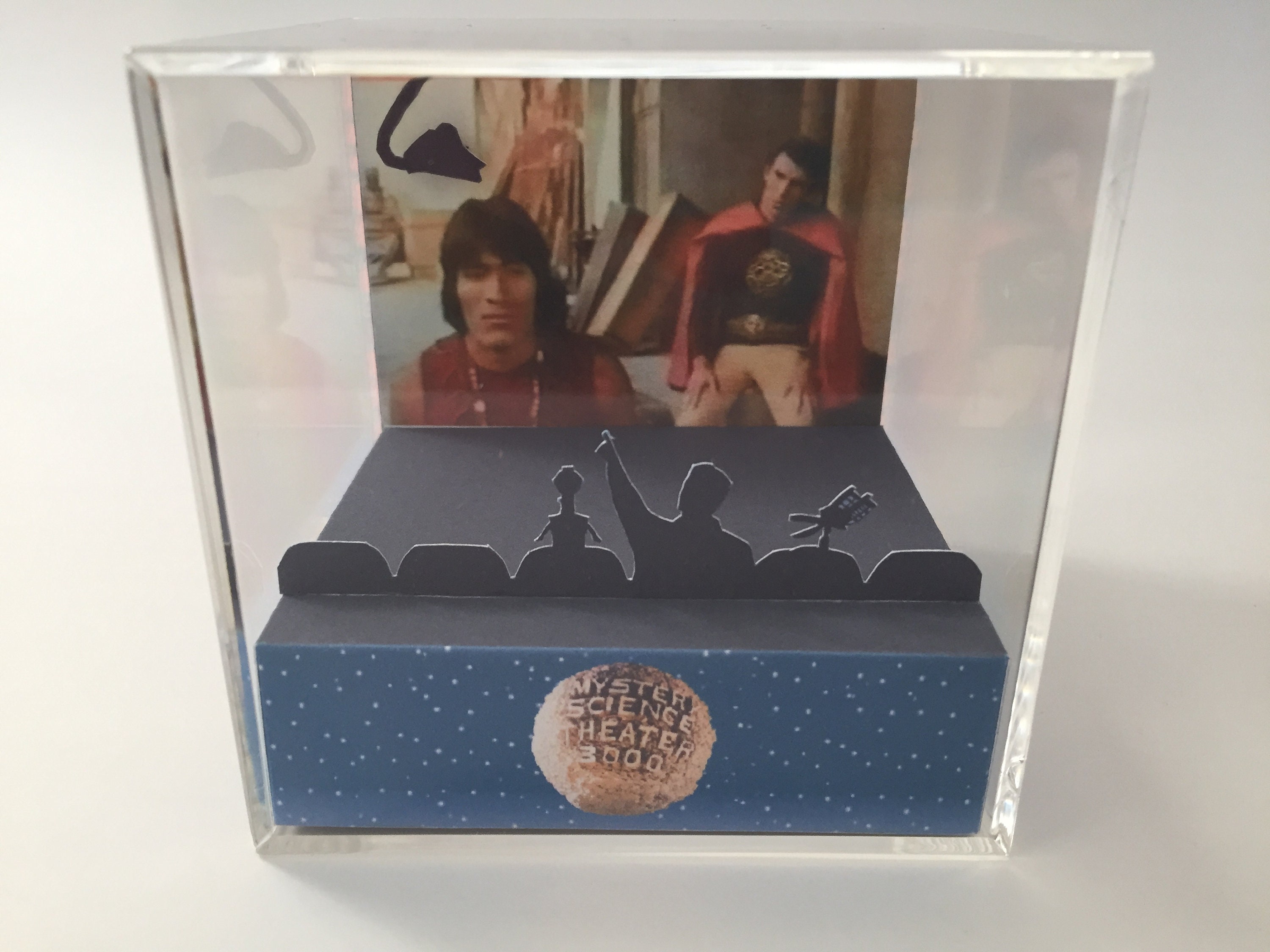 MST3K Mystery Science Theater 3000 Puma Man Shadow Box Art | Etsy