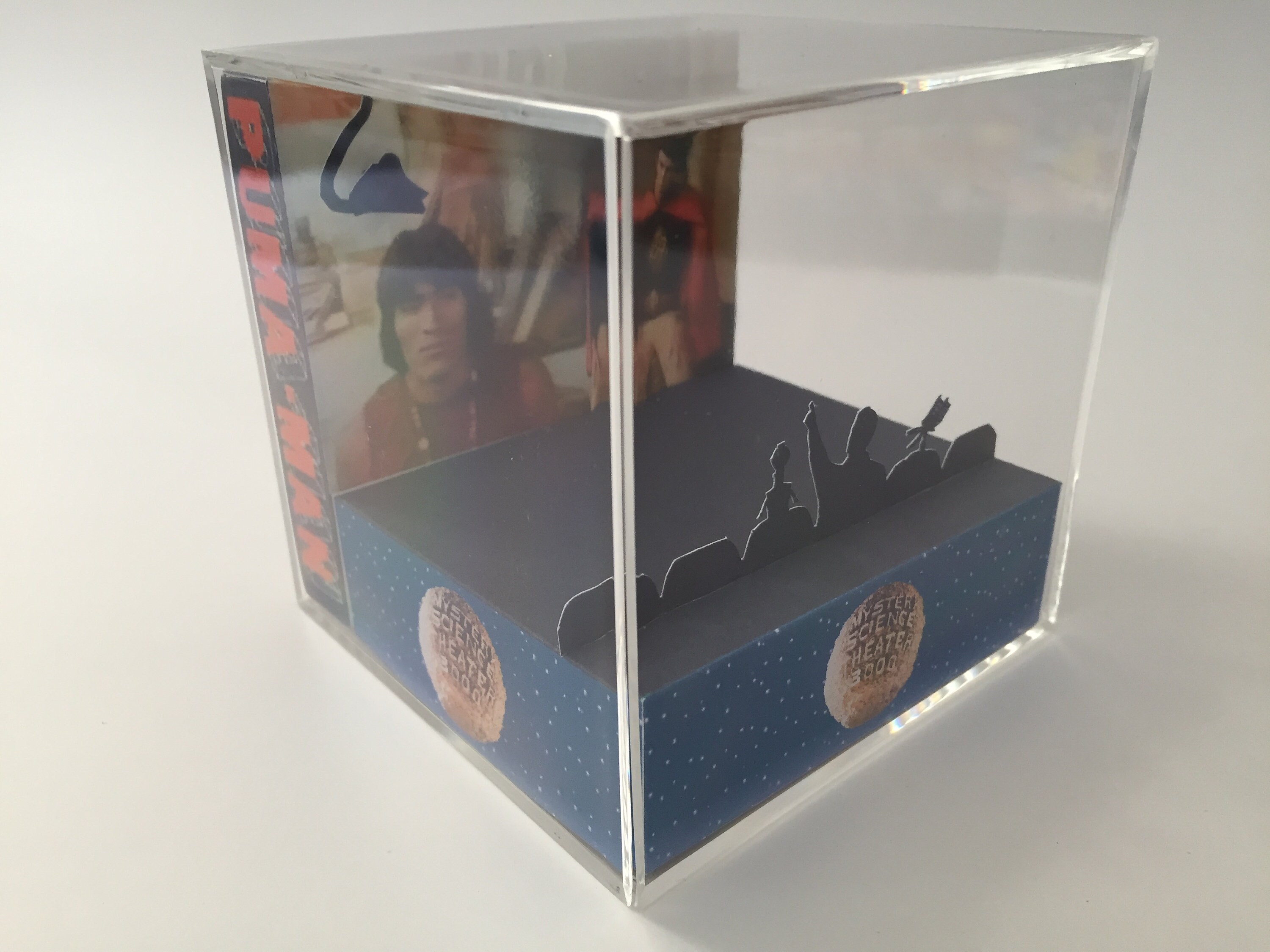 MST3K Mystery Science Theater 3000 Puma Man Shadow Box Art | Etsy