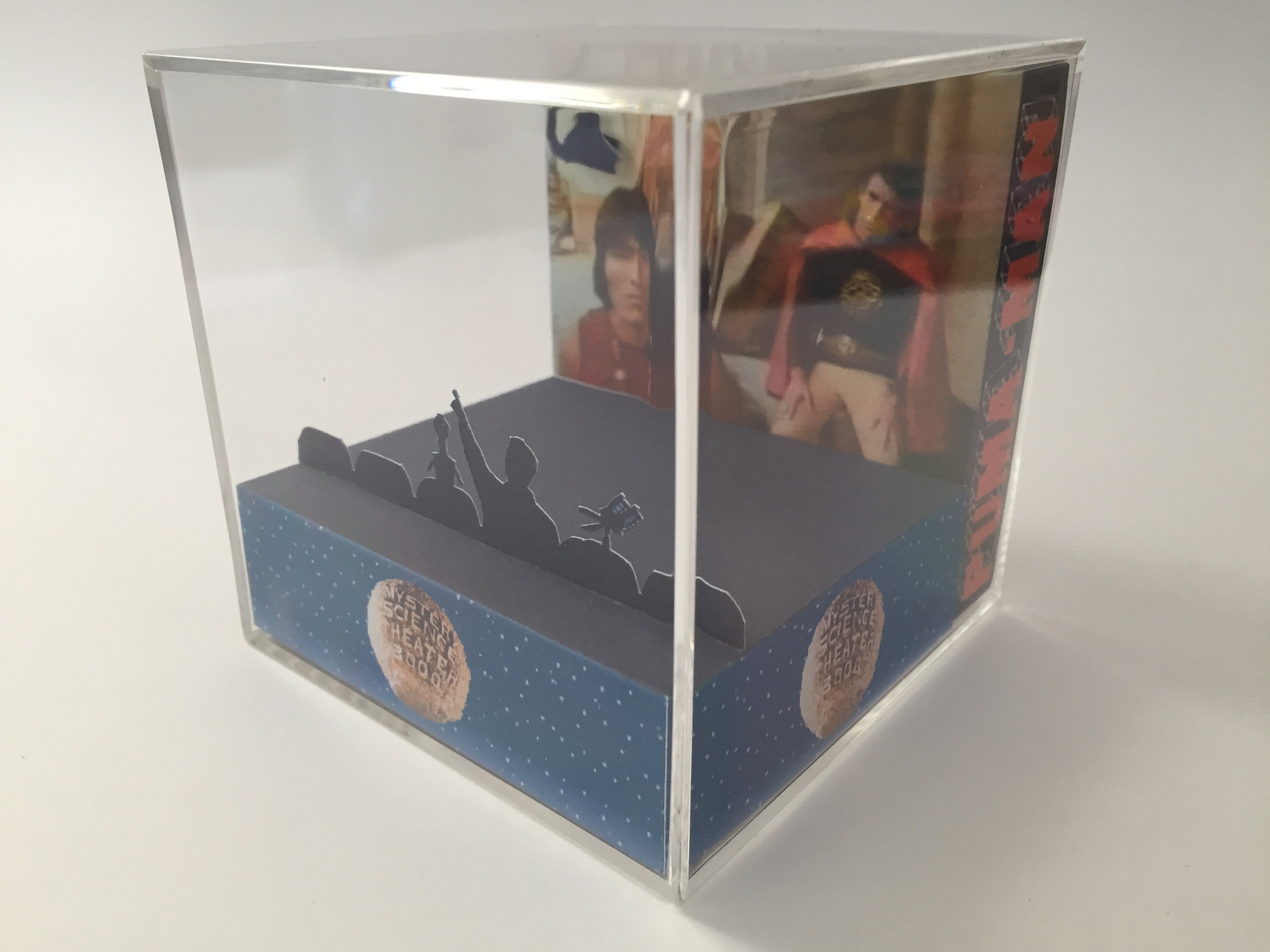 MST3K Mystery Science Theater 3000 Puma Man Shadow Box Art | Etsy