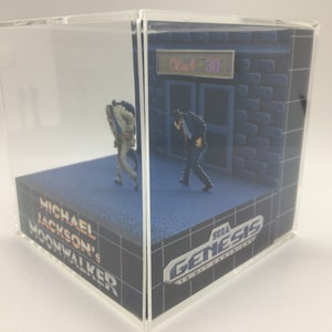 Michael Jackson's Moonwalker at Club 30 Shadow Box Diorama Cube - Etsy