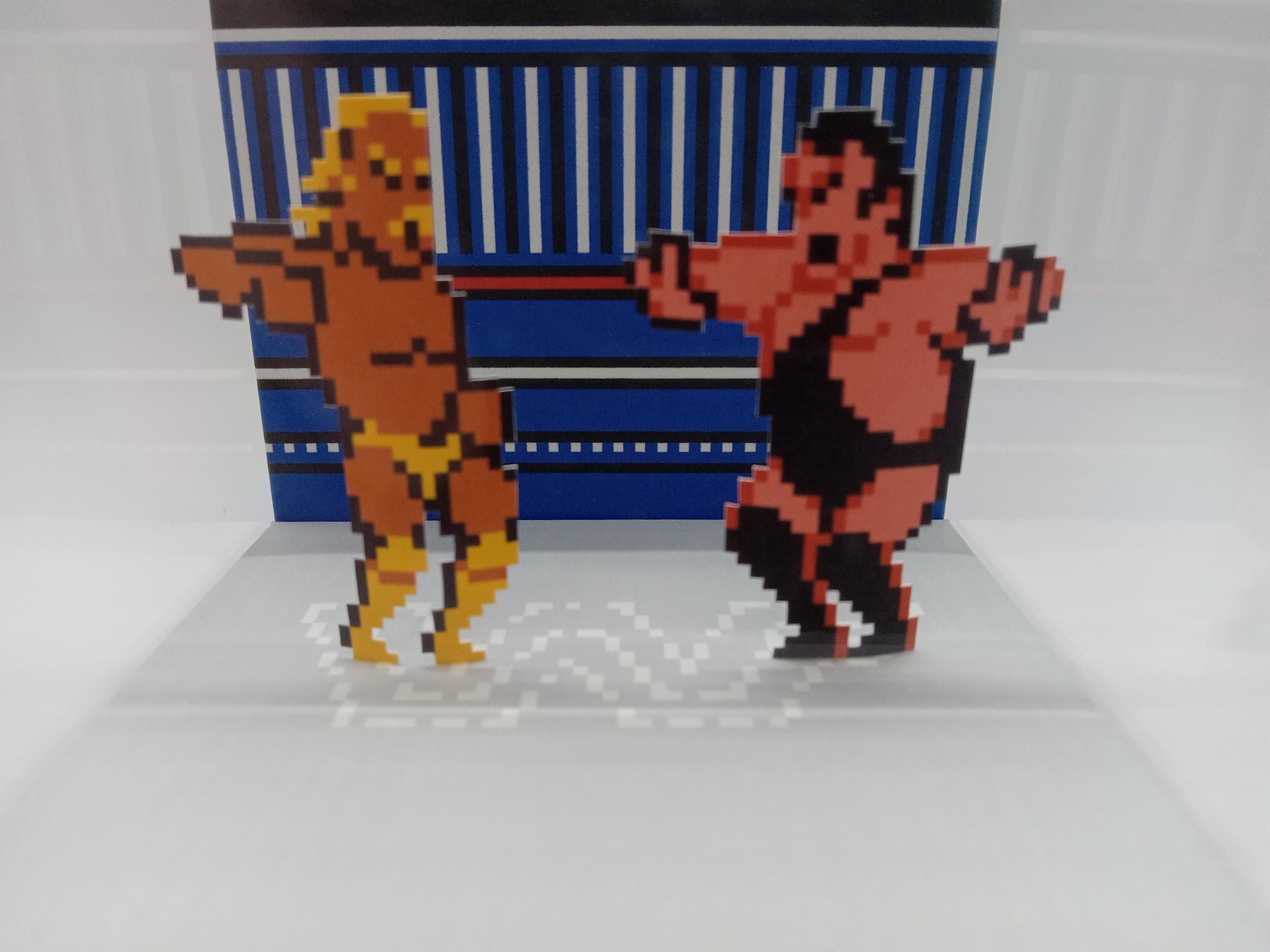 WWF Wrestlemania Challenge Hulk Hogan Vs. Andre the Giant Shadow Box ...