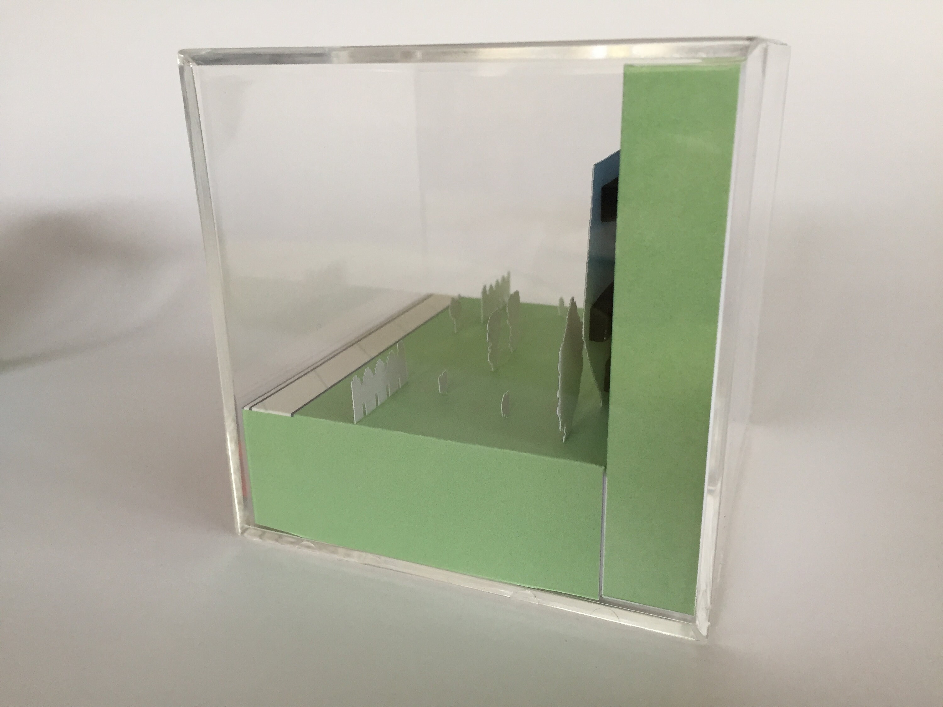 Earthbound Ness and Paula Saying Goodbye Shadow Box Diorama | Etsy