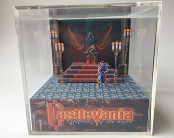 Castlevania Symphony of the Night Shadow Box - Etsy