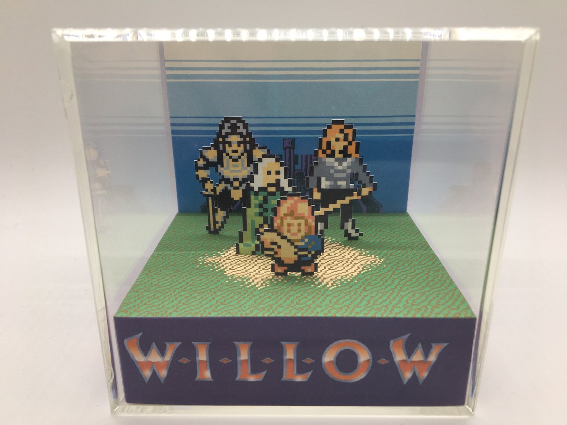 Willow for the Nintendo NES Shadow Box Diorama Cube - Etsy