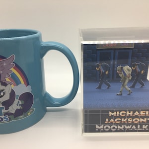 Michael Jackson's Moonwalker at Club 30 Shadow Box Diorama Cube - Etsy