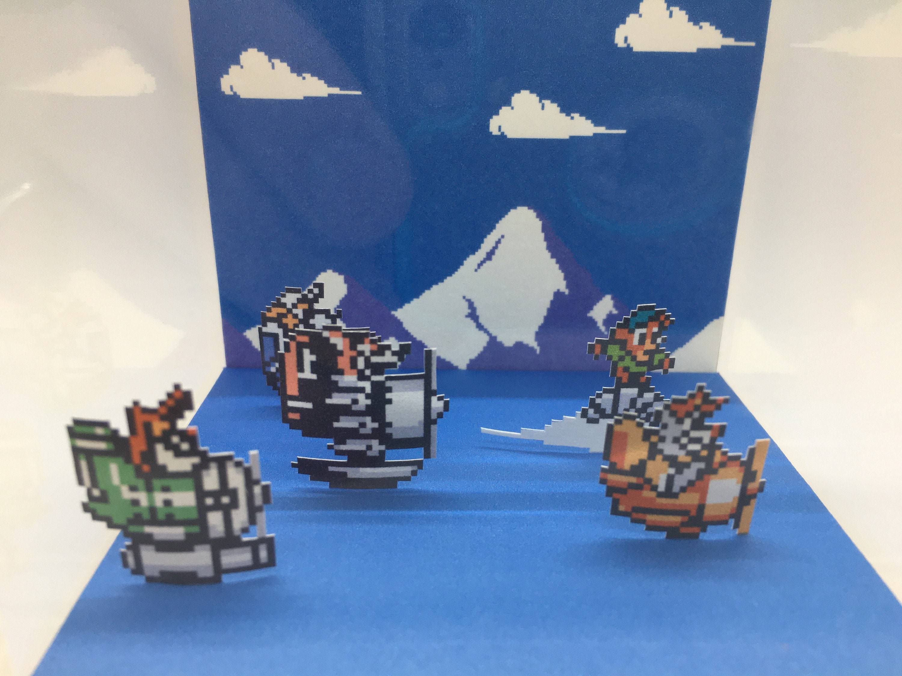 Talespin Chase Scene Baloo Kit Cloudkicker Shadow Box Diorama Cube - Etsy