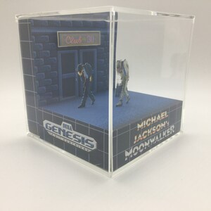 Michael Jackson's Moonwalker at Club 30 Shadow Box Diorama Cube - Etsy