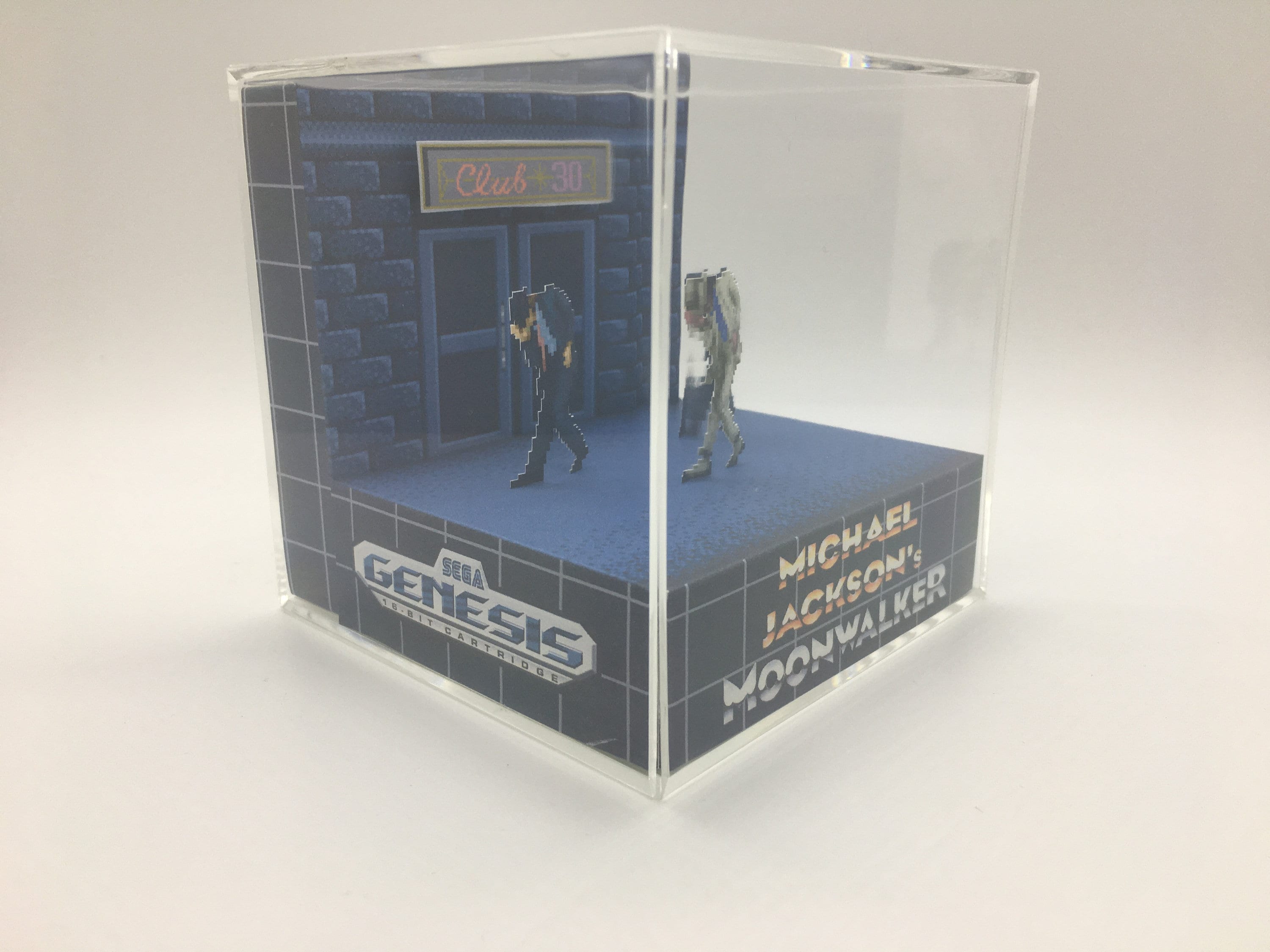 Michael Jackson's Moonwalker at Club 30 Shadow Box Diorama Cube - Etsy
