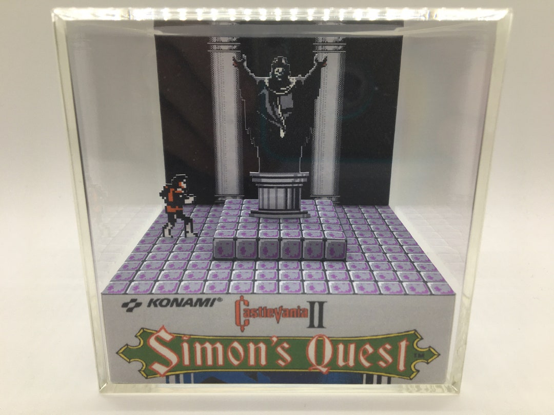 Castlevania II 2 Simon's Quest Dracula Boss Fight Nintendo NES Shadow ...