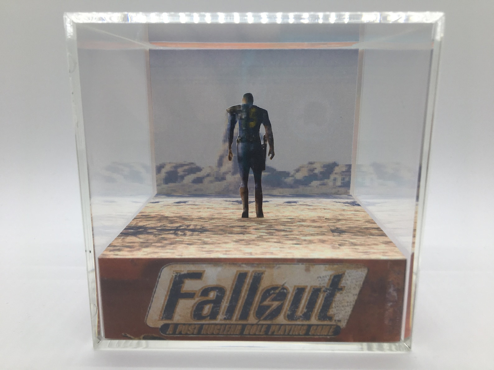 The Original Fallout for PC Ending Cutscene Into the Wasteland Shadow ...