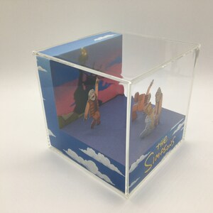 The Simpsons Dr. Zaius the Musical! Shadow Box Diorama Cube Planet of ...