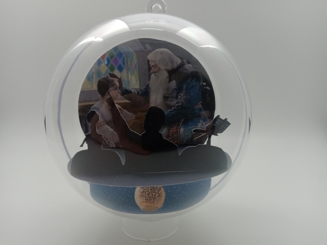 MST3K Jack Frost Mystery Science Theater 3000 Shadow Globe Ornament - Etsy