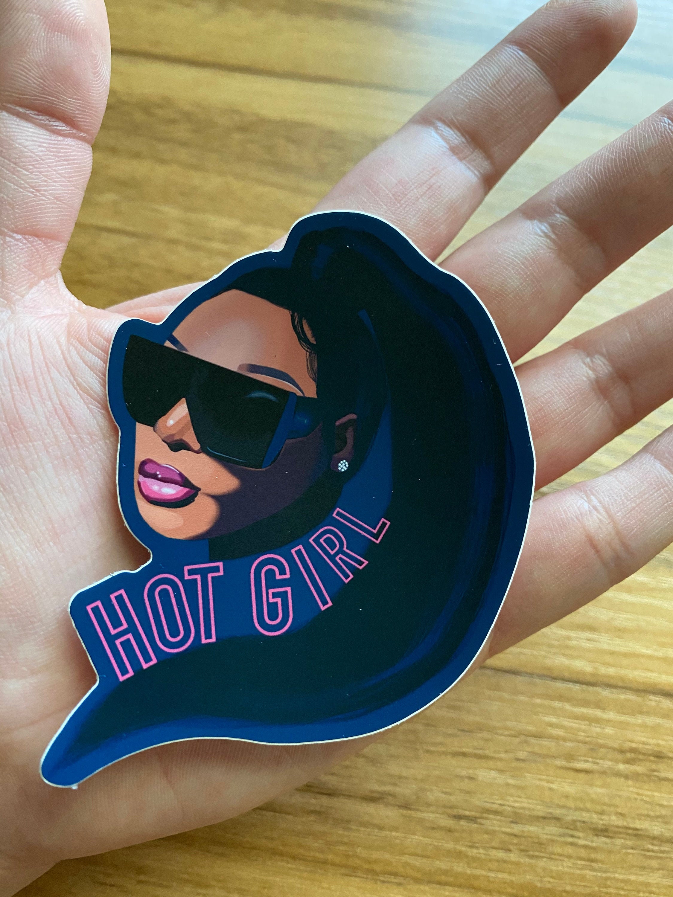 Hot Girl Sticker Etsy