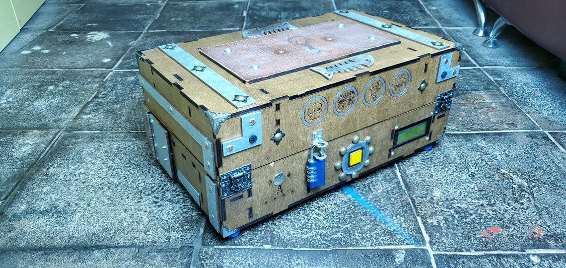 Portable Escape Room. Puzzle Game Box. Quest Box Chest Escape | Etsy