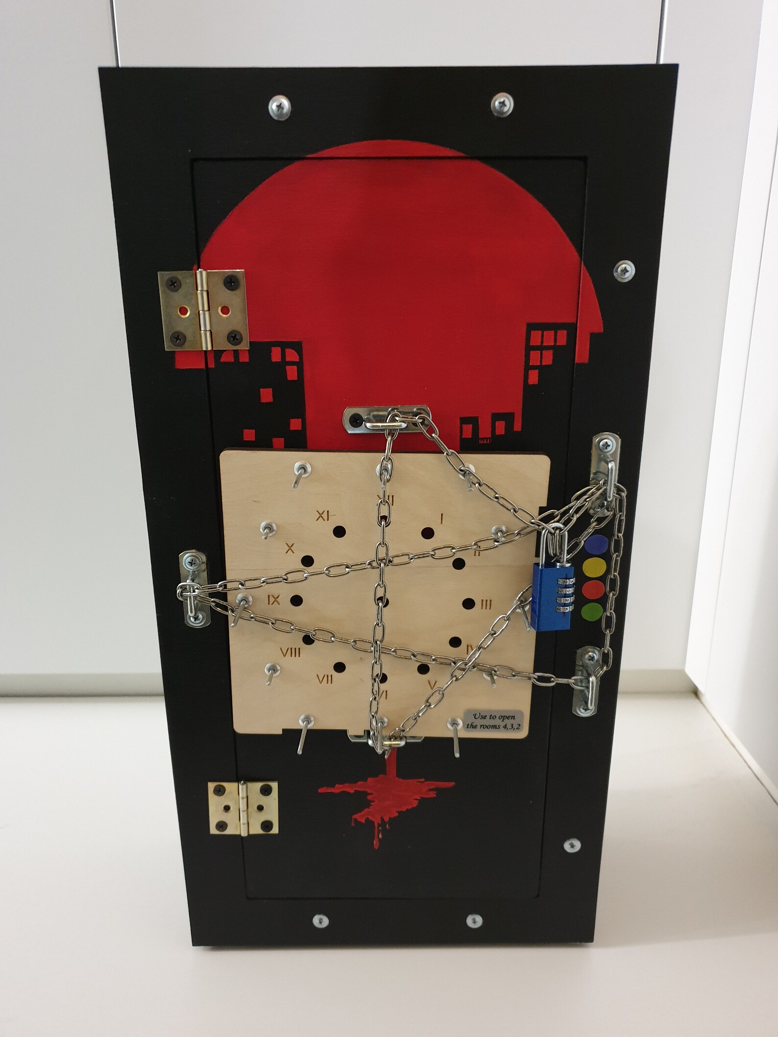 Puzzle Box. Portable Escape Room maniac's House | Etsy